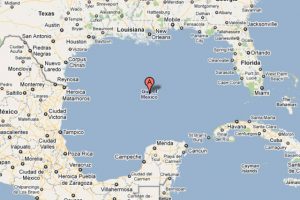 Mapa del golfo de México - Mapa de México